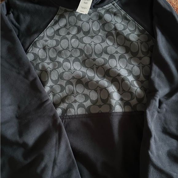 Coach | Sweaters | Coach Black And Gray Mens Sweater | Poshmark